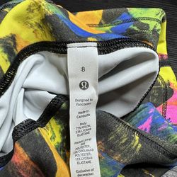 Lululemon Wunder Train HR Tight 25" NWT Size 8 (UNBM) Undertone Black ...