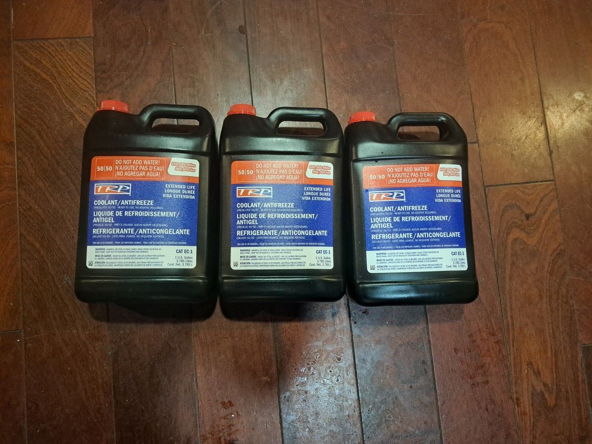3 BRAND NEW TRP ANTIFREEZE/COOLANT for Sale in Philadelphia, PA - OfferUp