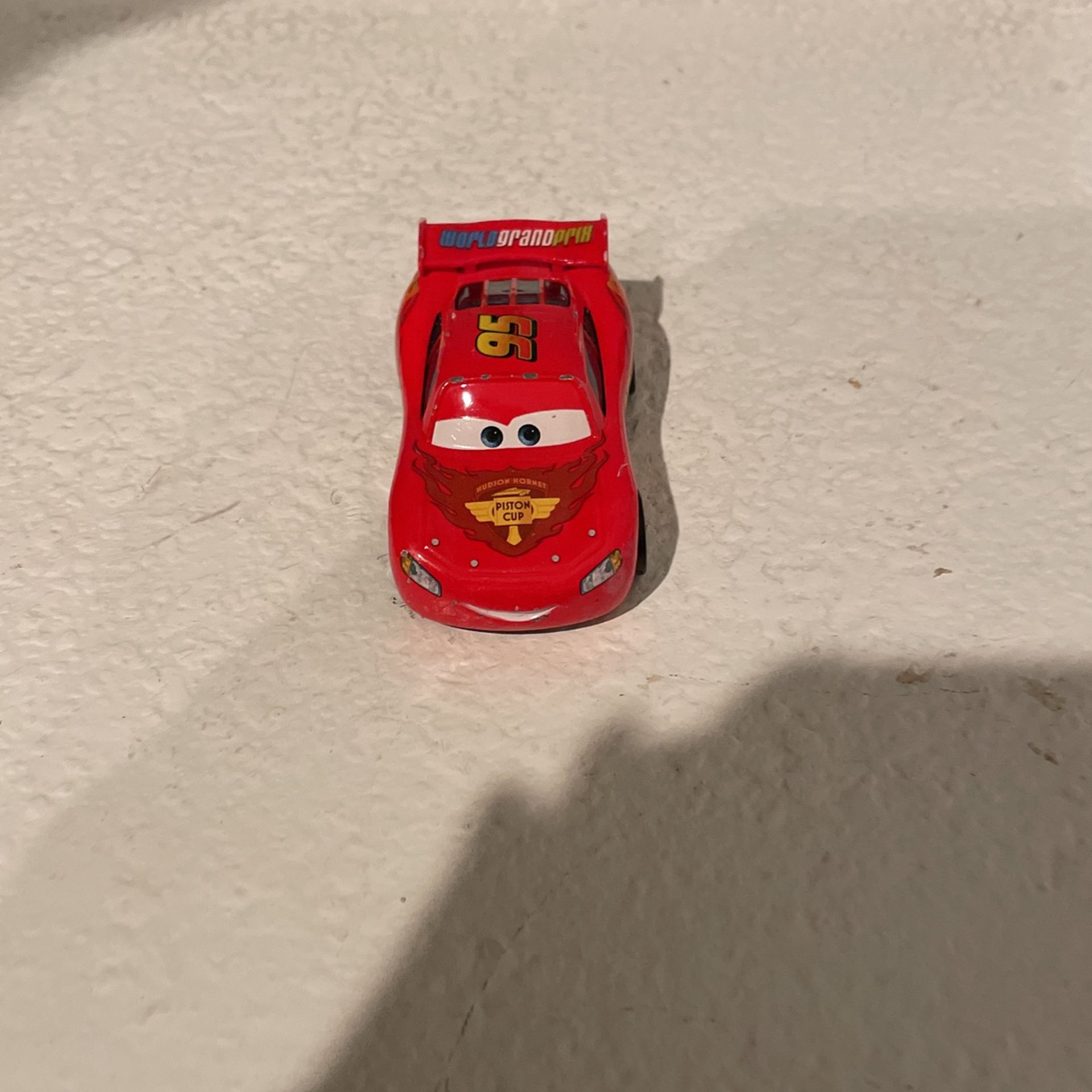 Lightning Mcqueen Top View