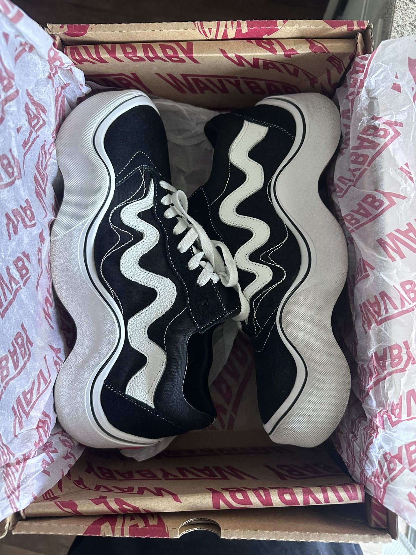 MSCHF Wavy Shoes Original Box And Stickers for Sale in San Bernardino ...