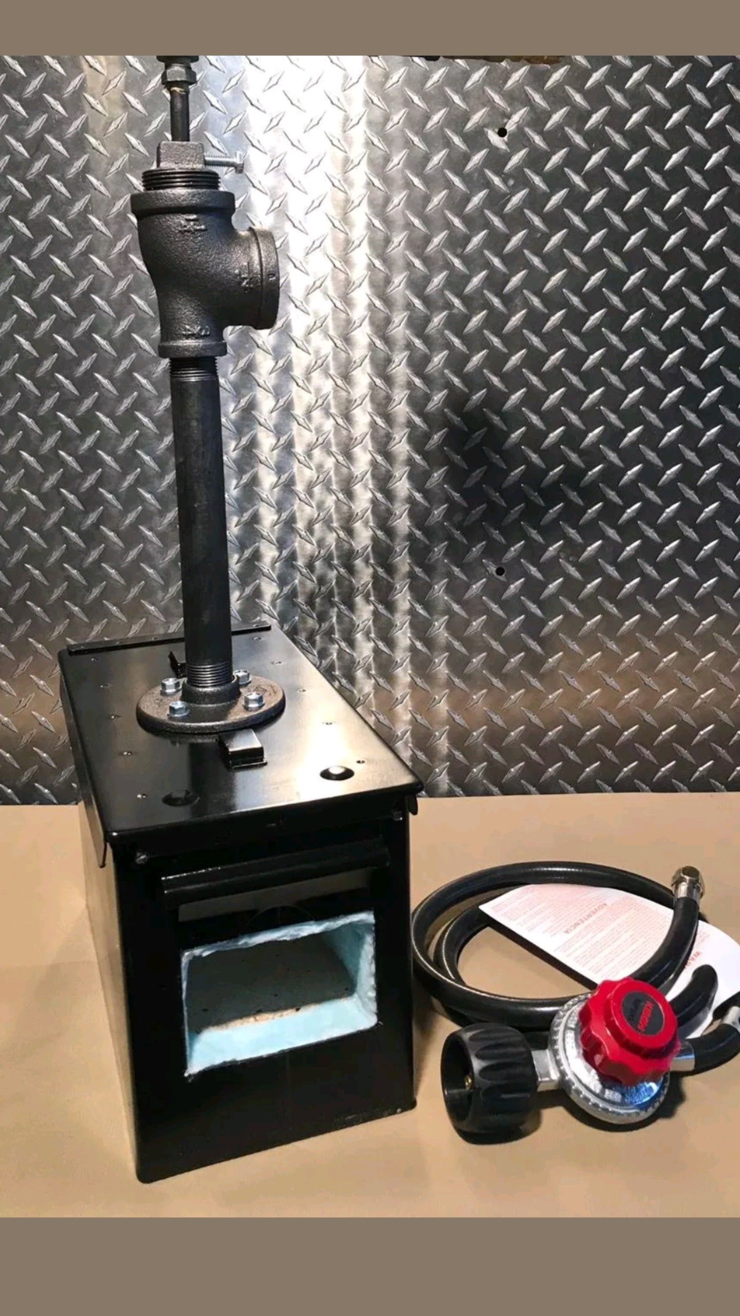 Ammo Can Box Propane Gas Forge w/ 20psi Connection Kit for Sale in ...
