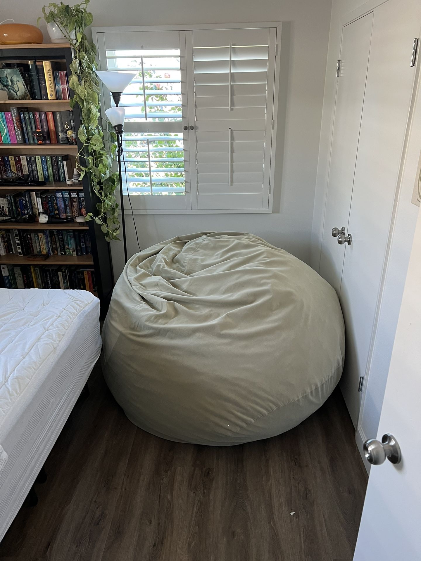 Lovesac supersac - Beige/taupe - great Condition! for Sale in Santa Ana ...