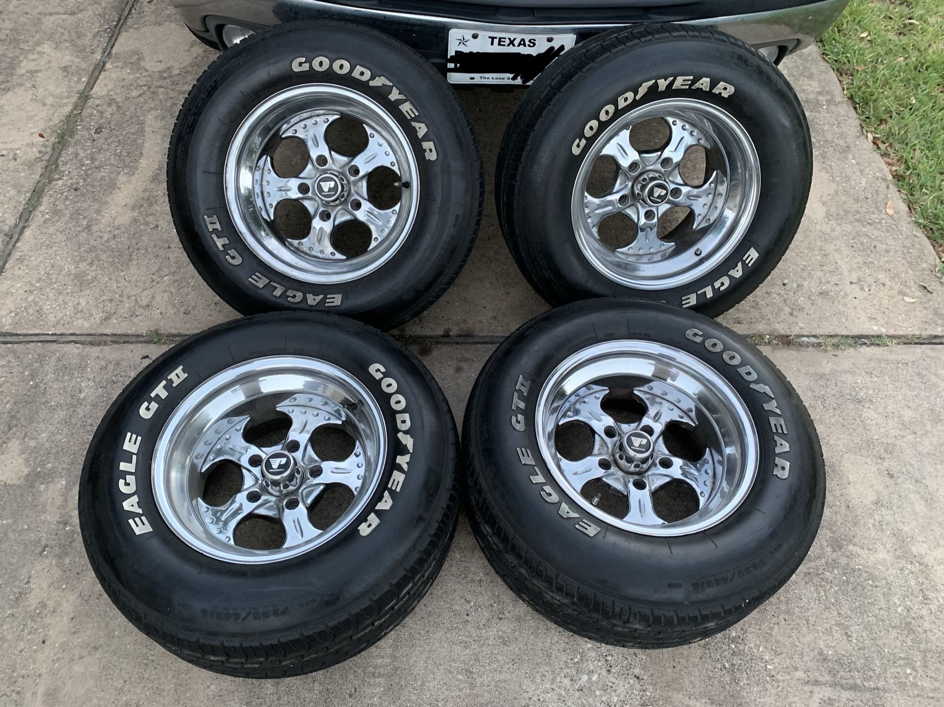 Progressive Wheels Baby Billets for Sale in Houston, TX - OfferUp