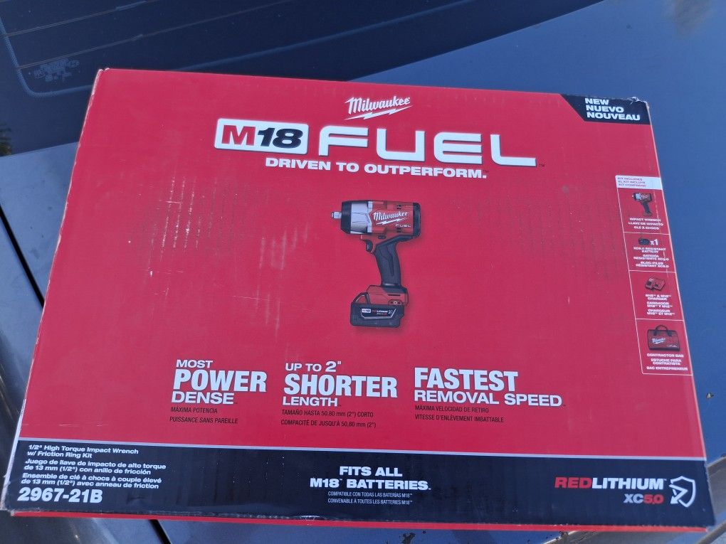 M18 1/2 Inch High Tourque Impact Package for Sale in Fontana, CA - OfferUp