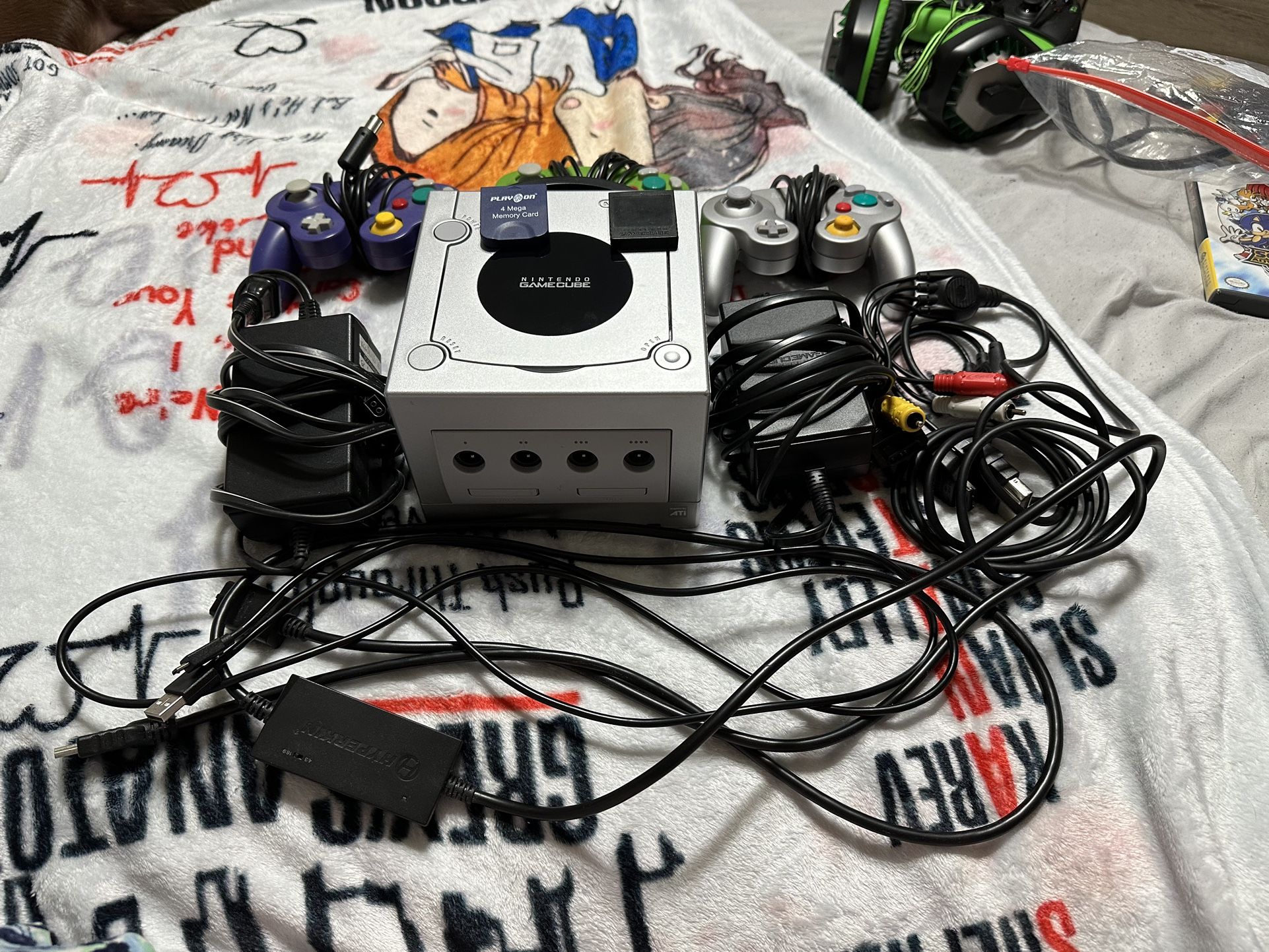Game Cube Controllers And All Cords And Memory Cards for Sale in Mesa ...