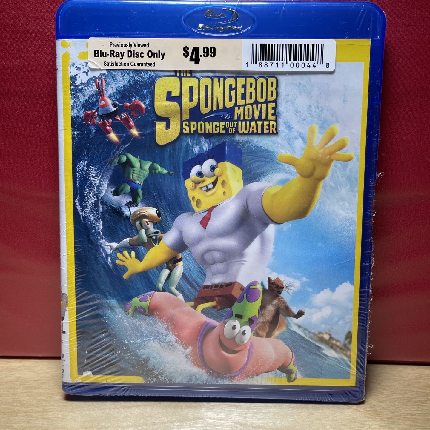 The Spongebob Squarepants Movie Blu Ray
