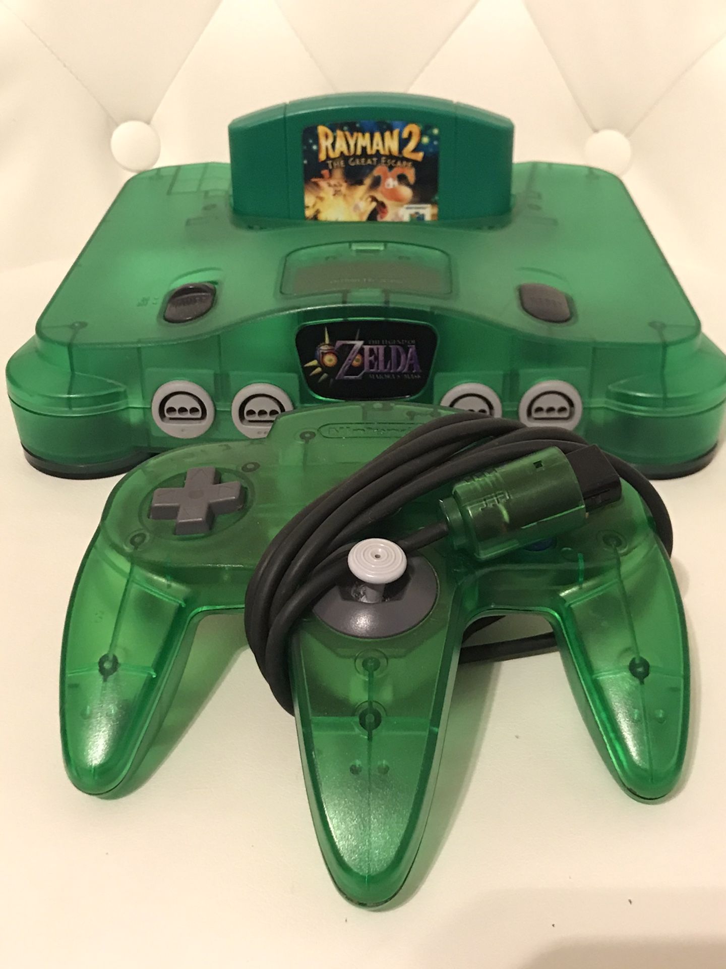 Nintendo 64 Green Console