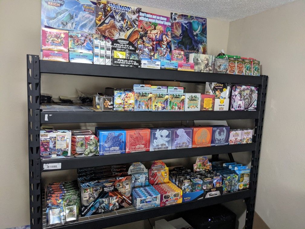 New Pokemon, Digimon, Dragon Ball and YuGiOh Inventory! for Sale in ...