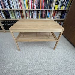 IKEA Nordkisa Bamboo Side Table Bench for Sale in Las Vegas NV OfferUp