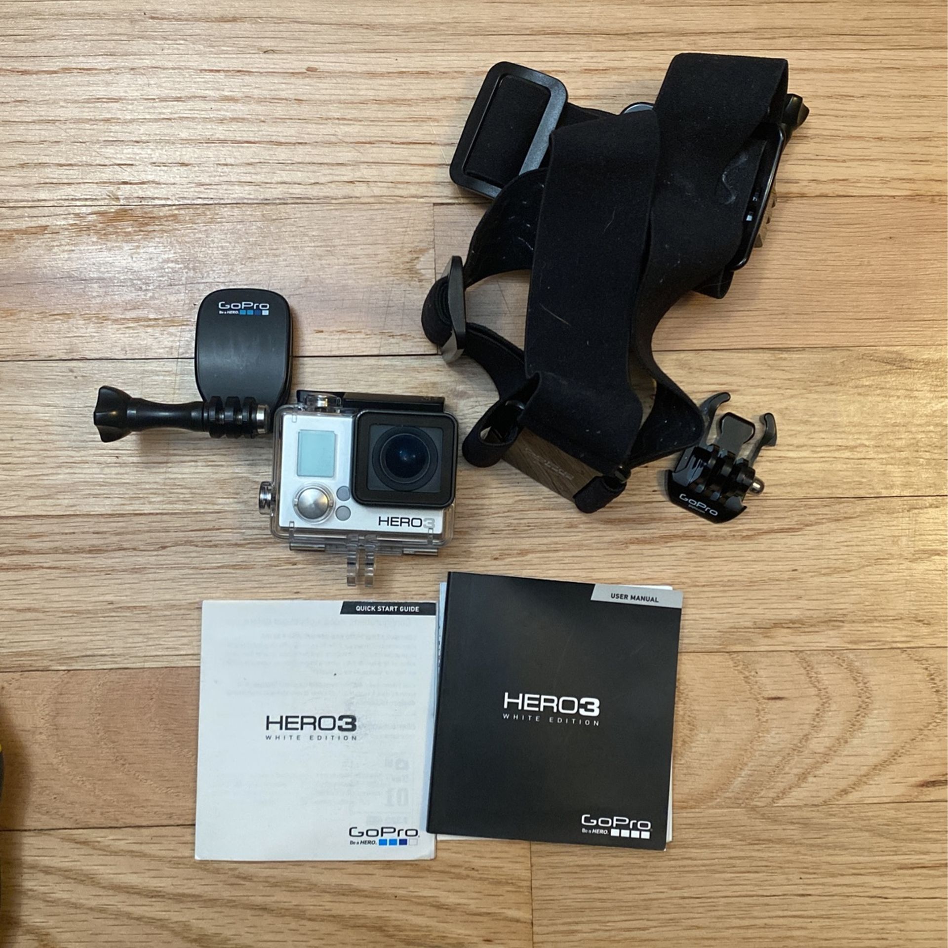 Gopro Hero 3 White Mounts