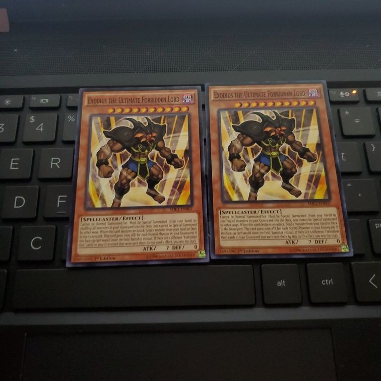 Yugioh Exodius The Ultimate Forbidden Lord Deck