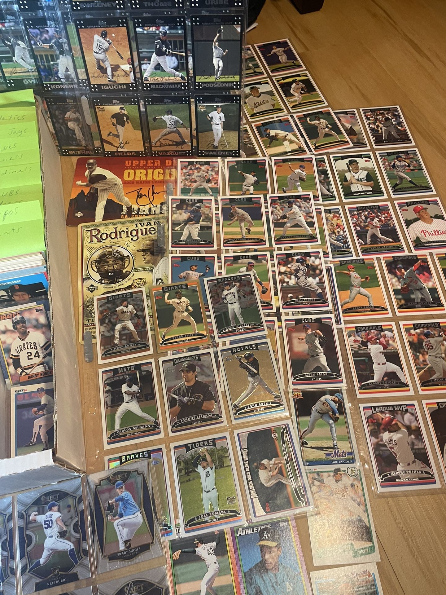 Huge Baseball Card Collection - Vintage + Modern! Topps, Ud, Panini