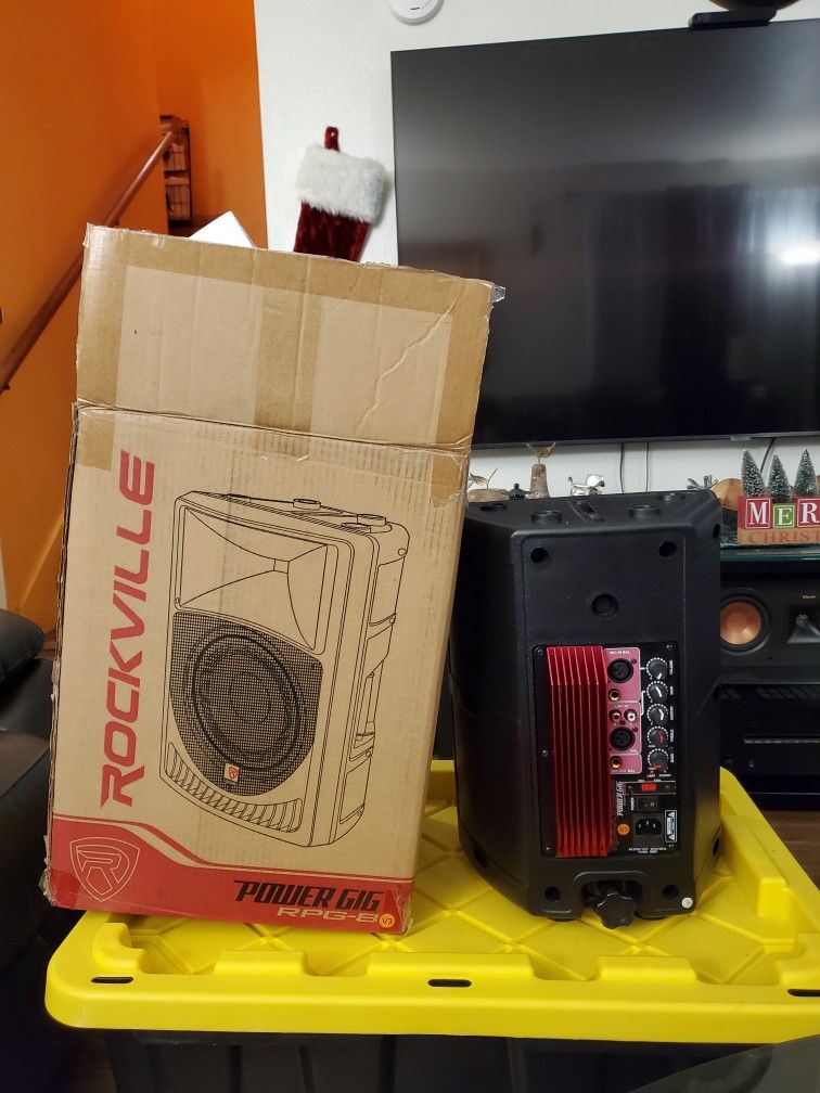 Rockville Power Gig RPG-8 PA Speaker $50 for Sale in San Jose, CA - OfferUp