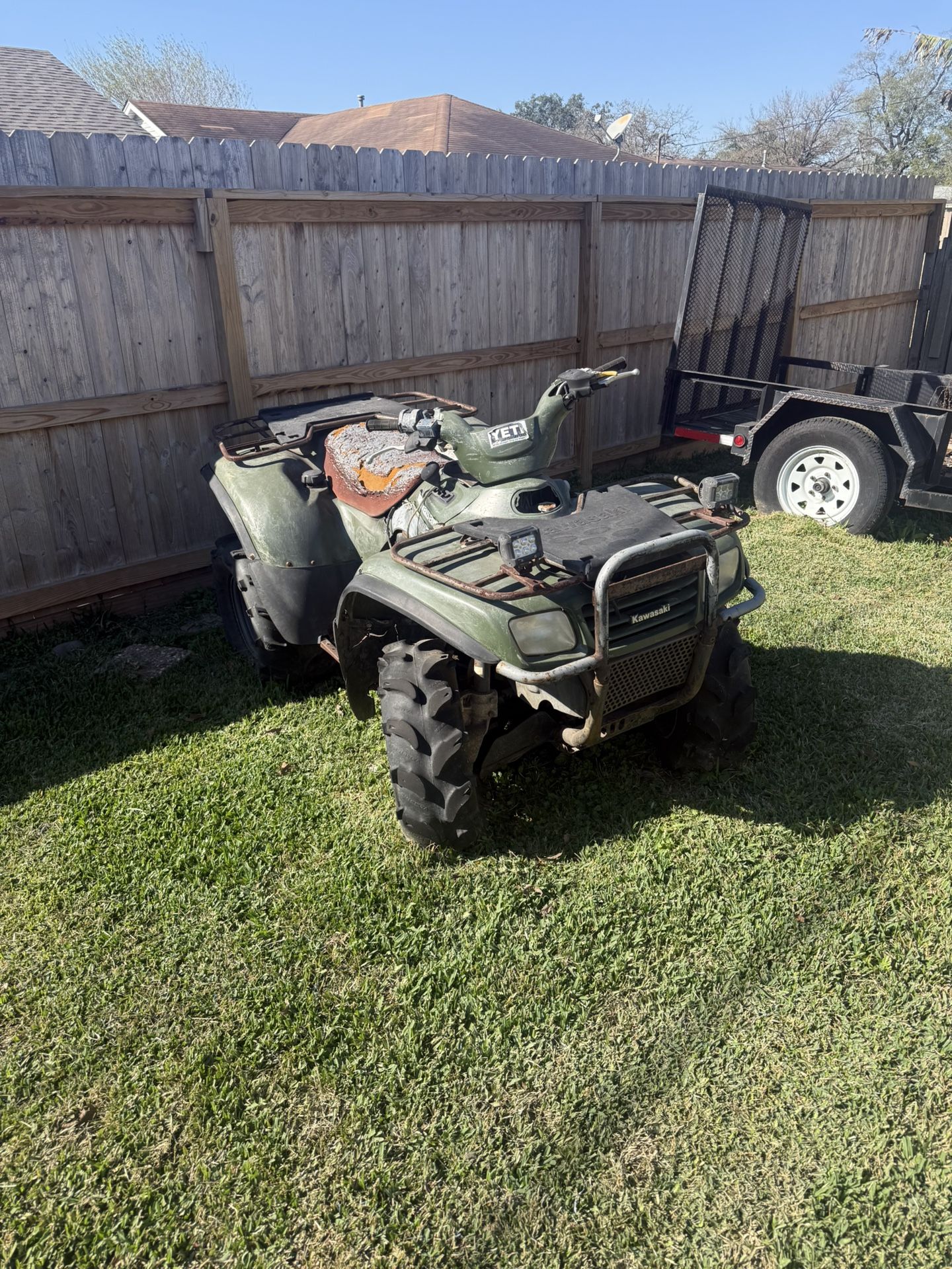 4 Wheeler kawasaki prairie 650 for Sale in Houston, TX - OfferUp