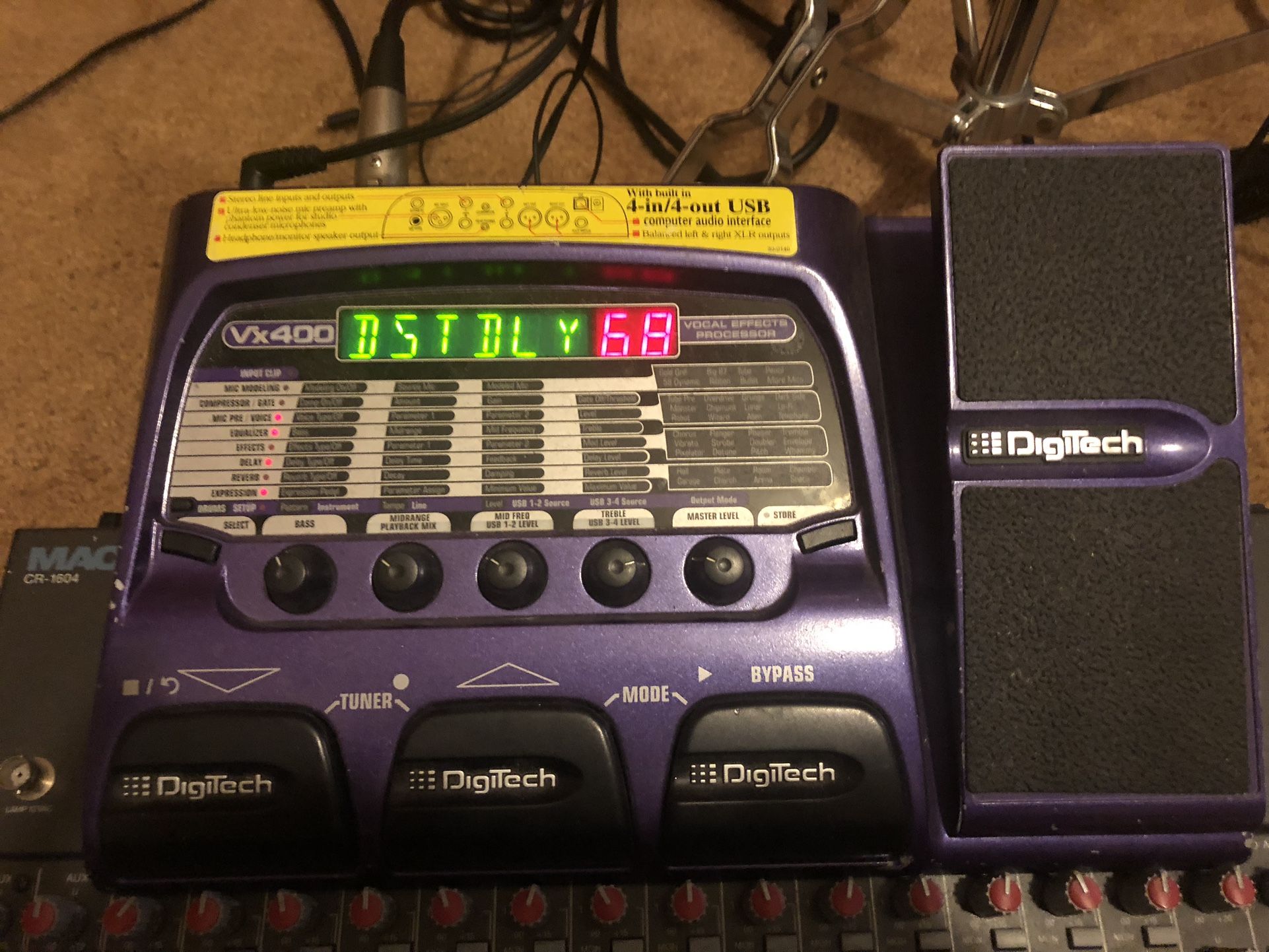 Digitech VX400 Vocal Processor . for Sale in Seattle, WA - OfferUp