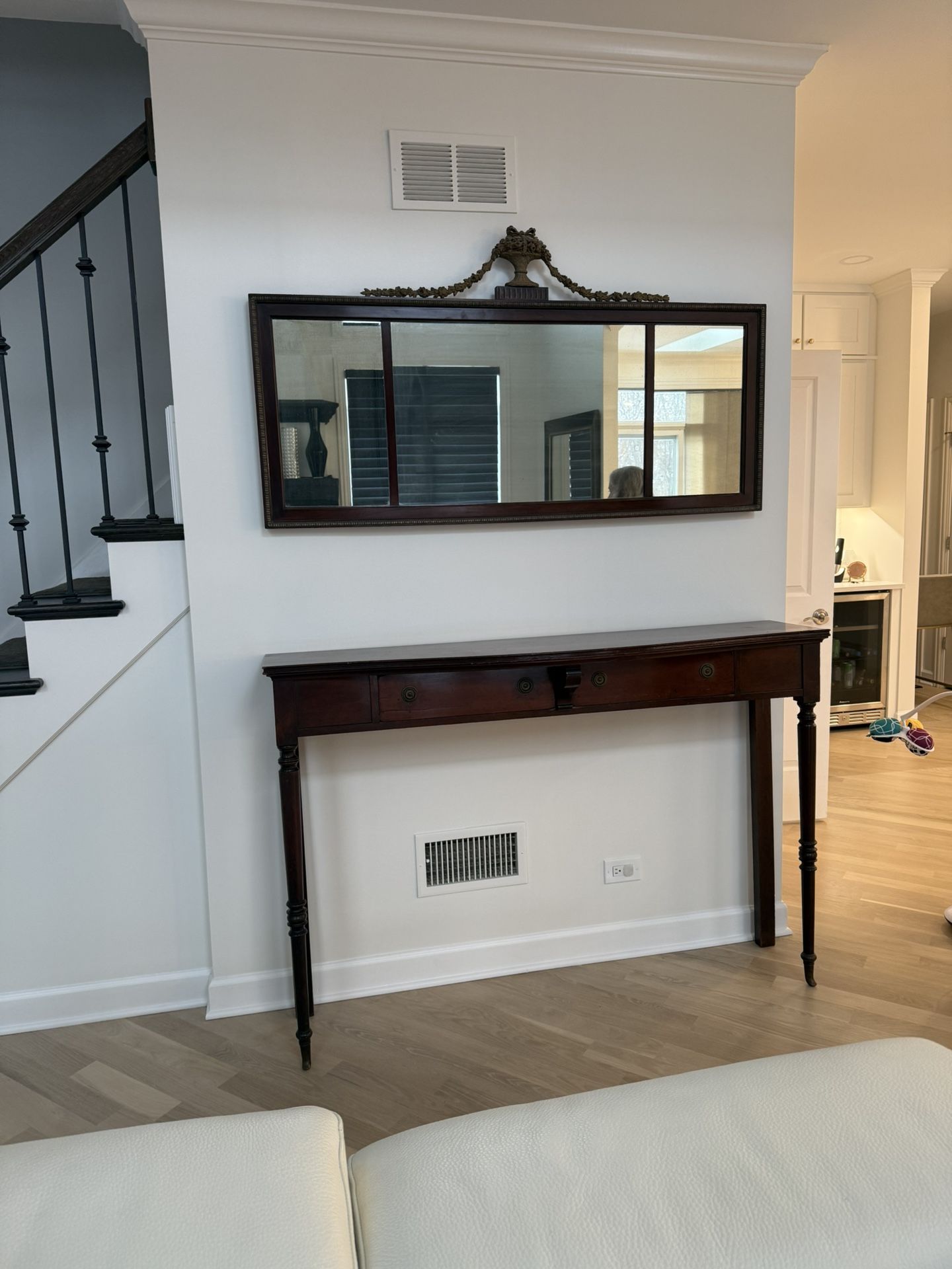 Heirloom Antique Console Table With Matching Mirror for Sale in Wheaton ...