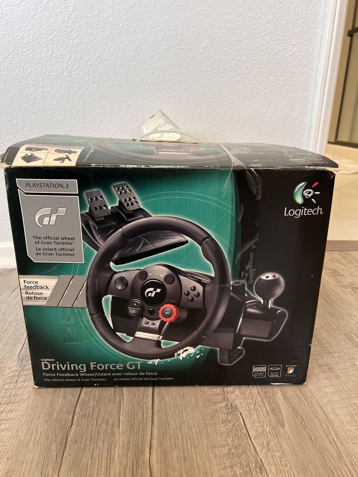 Logitech Driving Force GT PS3 Game Console Racing Wheel for Sale in ...