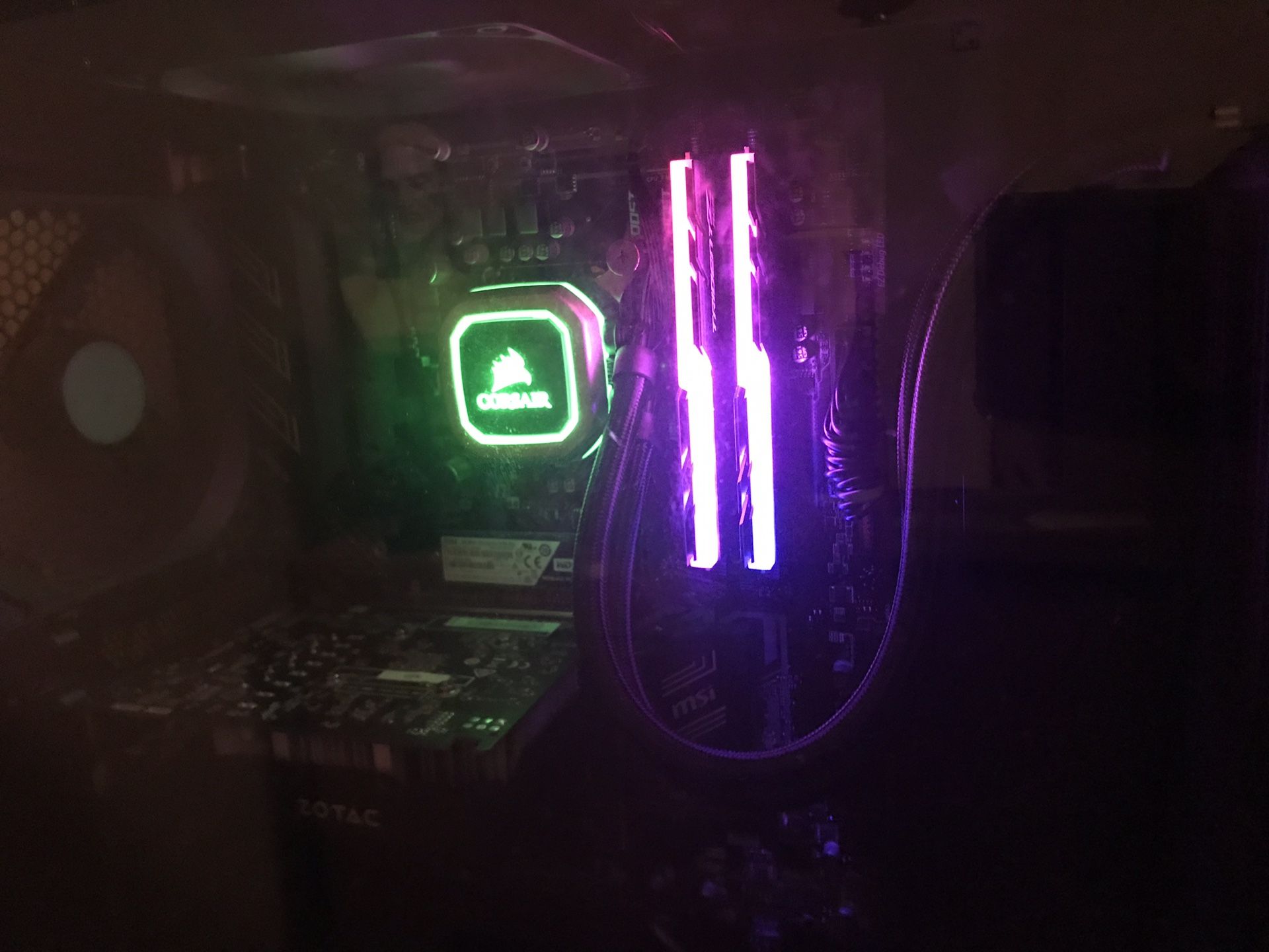 Intel i9 9700k 8core 3.8ghz Liquid coiled with 16 gigs ddr4. 47 inch ...