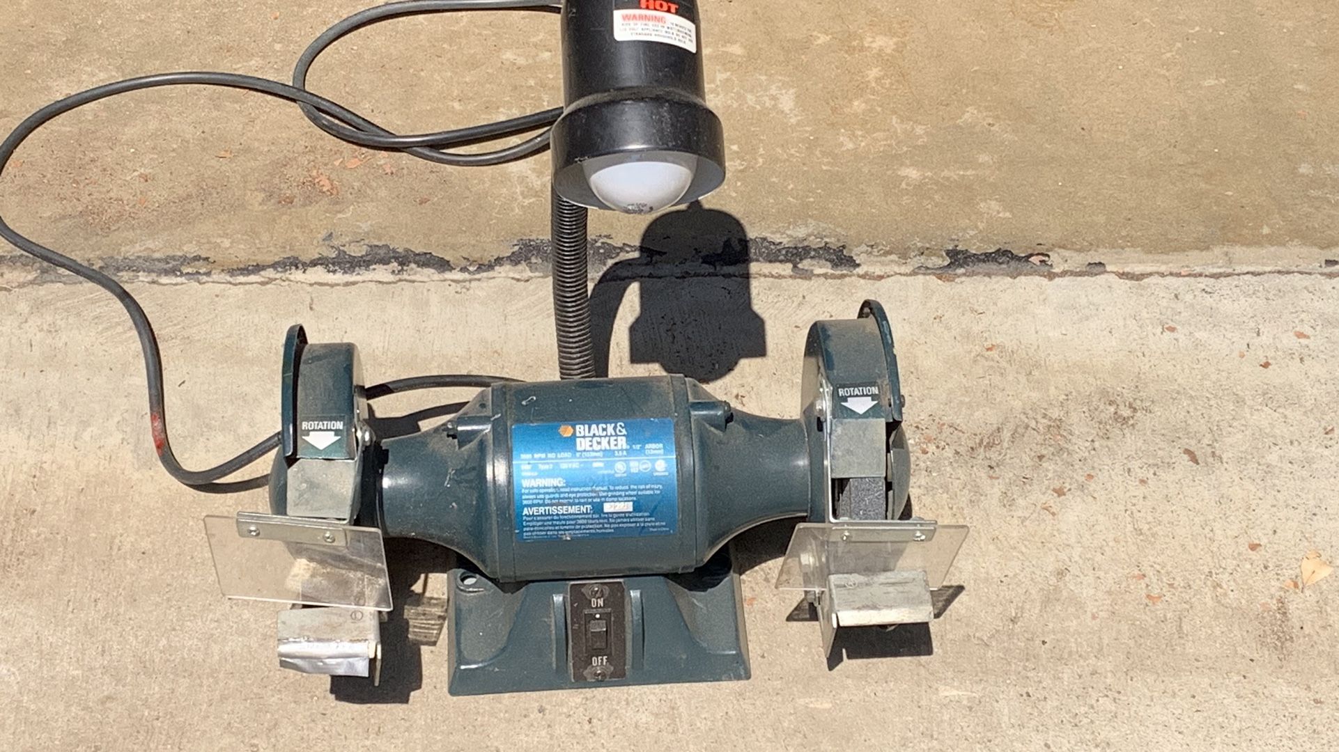 Black Decker 3.5 amp 6 Bench Grinder for Sale in Oceanside CA OfferUp