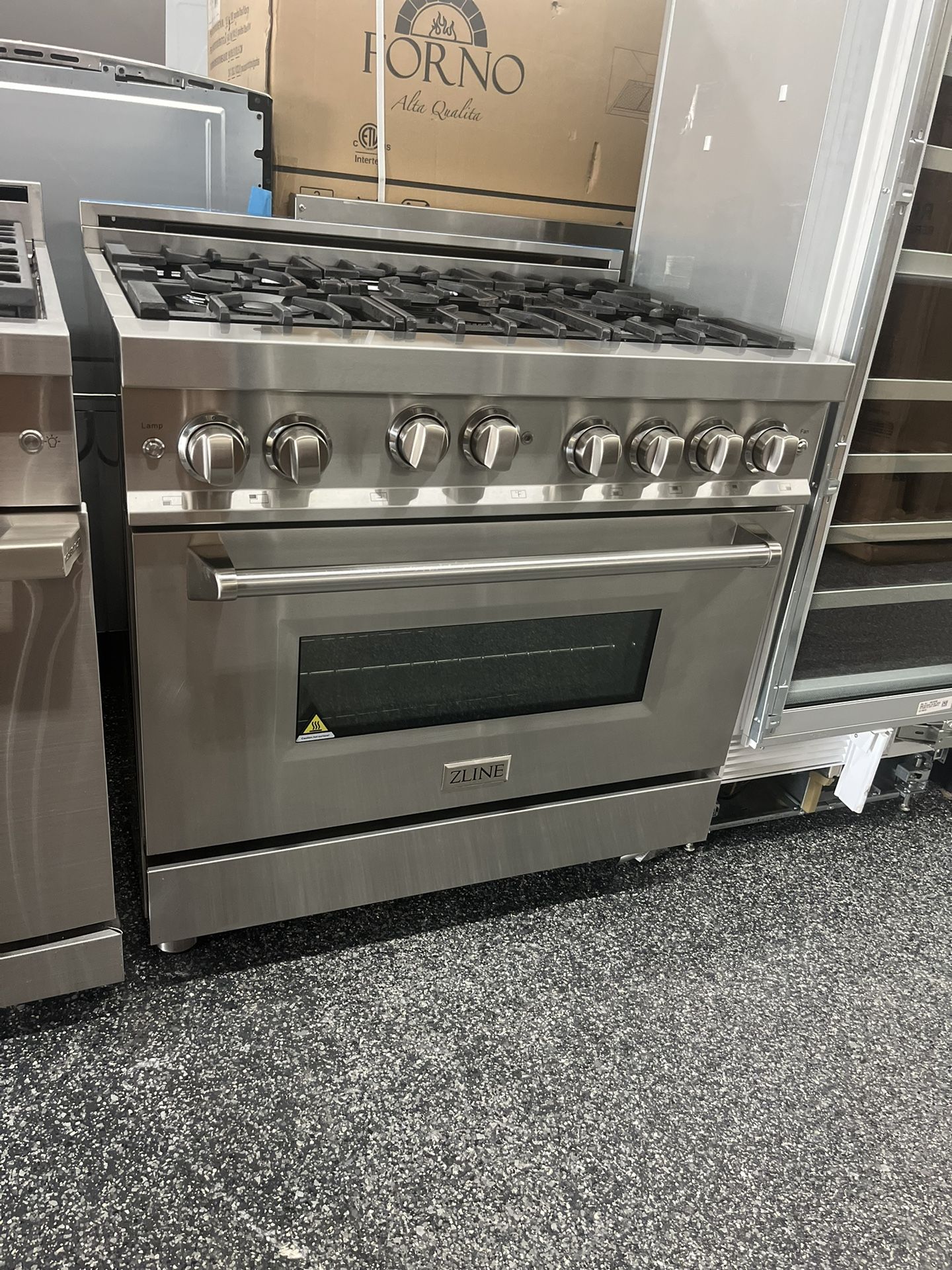 Z Line 36” Wide Stainless Steel Range (Gas) for Sale in Murrieta, CA ...