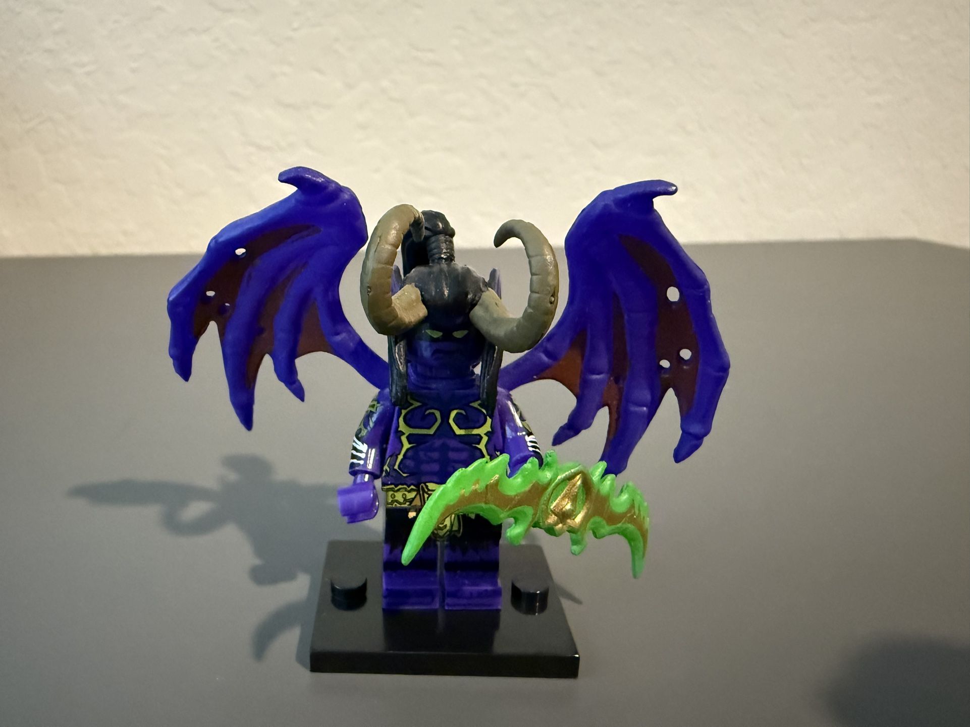 Lego World Of Warcraft Illidan Custom Minifigure for Sale in San ...
