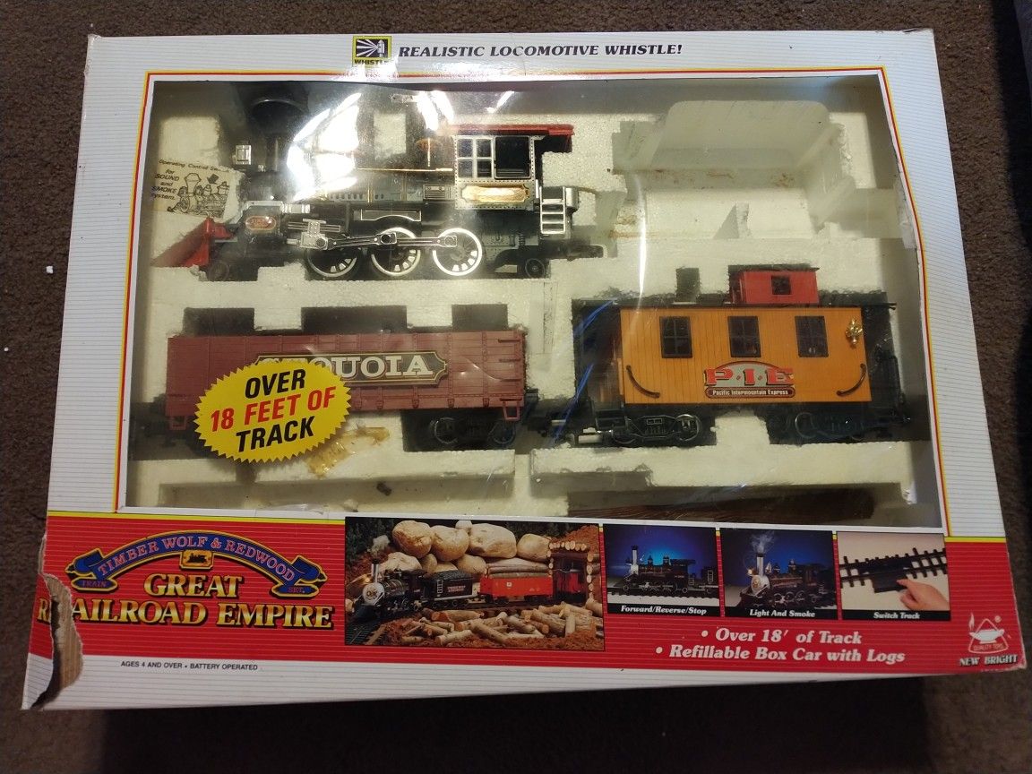 New Bright Trains Smoke