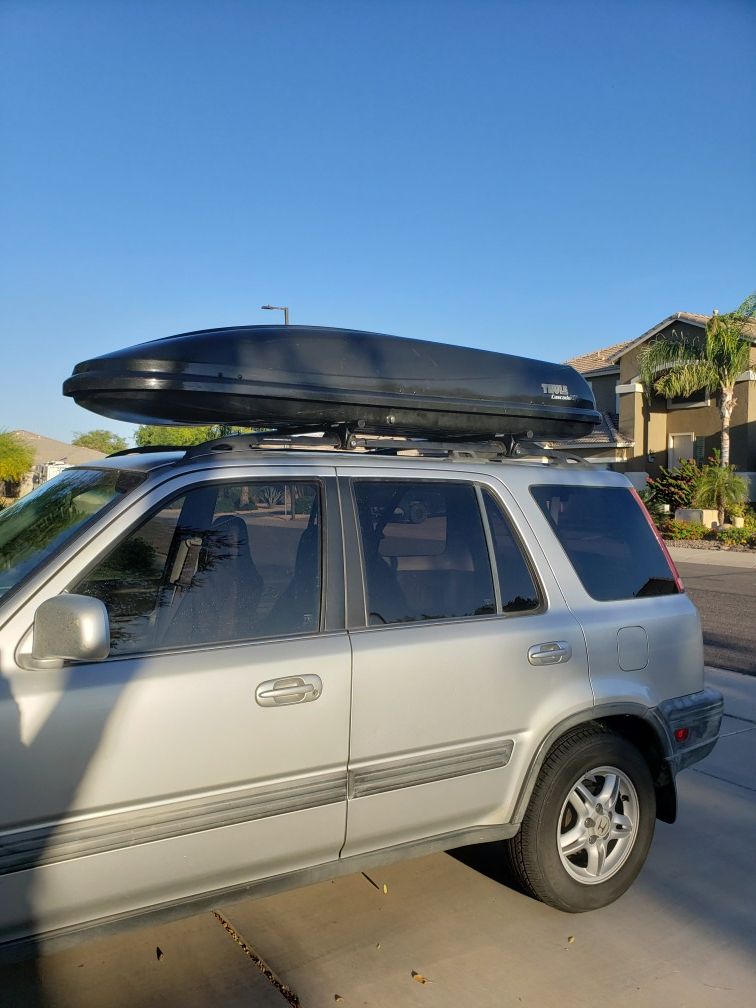 THULE Cascade 1100XT rooftop mounted cargo carrier box for Sale in ...