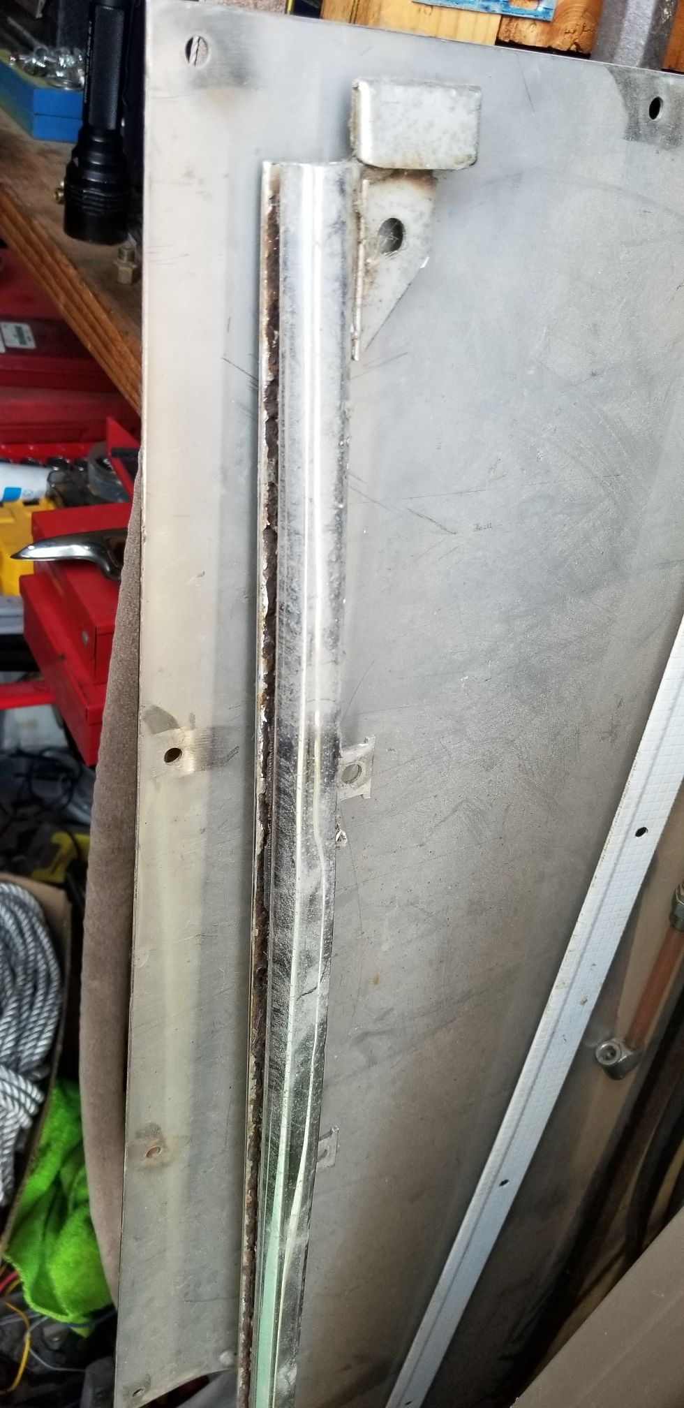 1963-1964 impala wagon tailgate lower glass chrome channel for Sale in ...