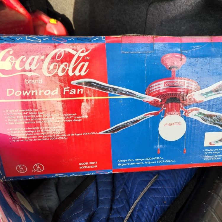 Coca Cola Ceiling Fan Light Kit | Shelly Lighting