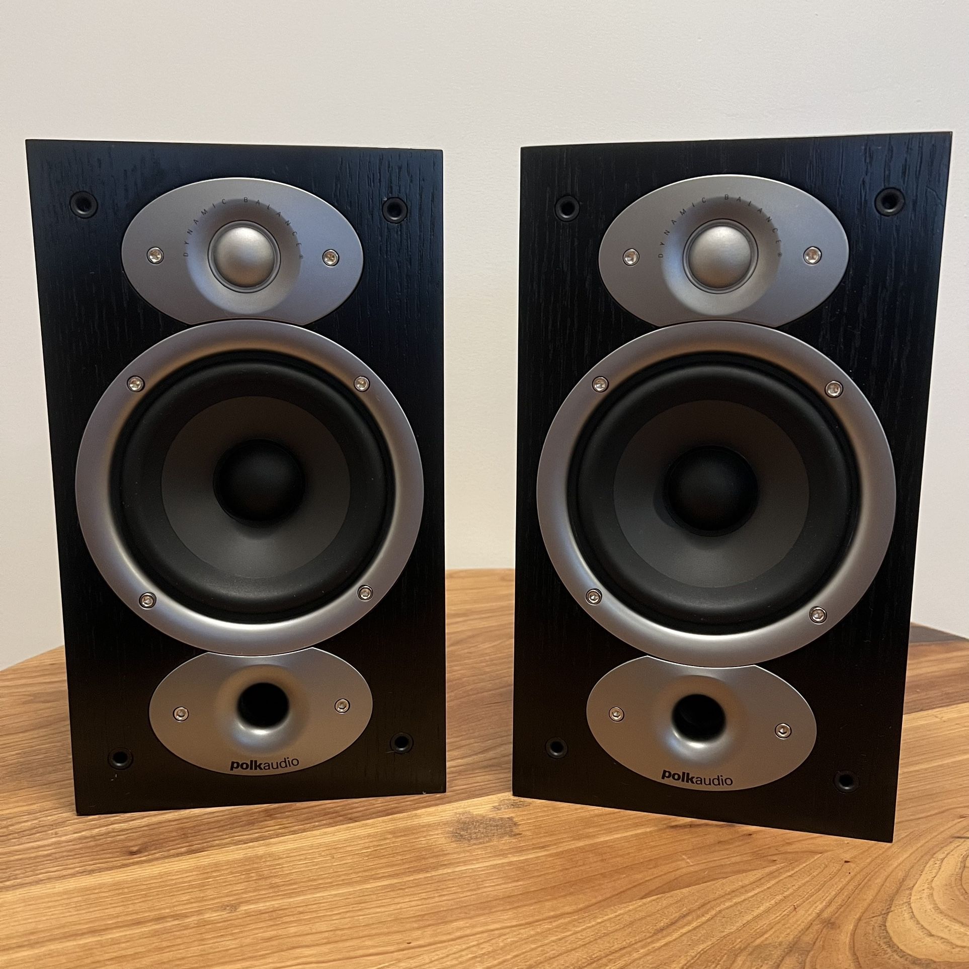 Polk Audio RTi A1 Bookshelf Speakers Pair Black, GREAT condition And ...