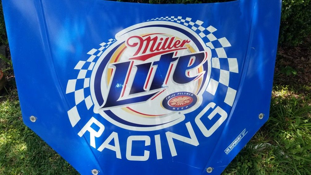 Miller Lite racing hood. for Sale in Houston, TX - OfferUp