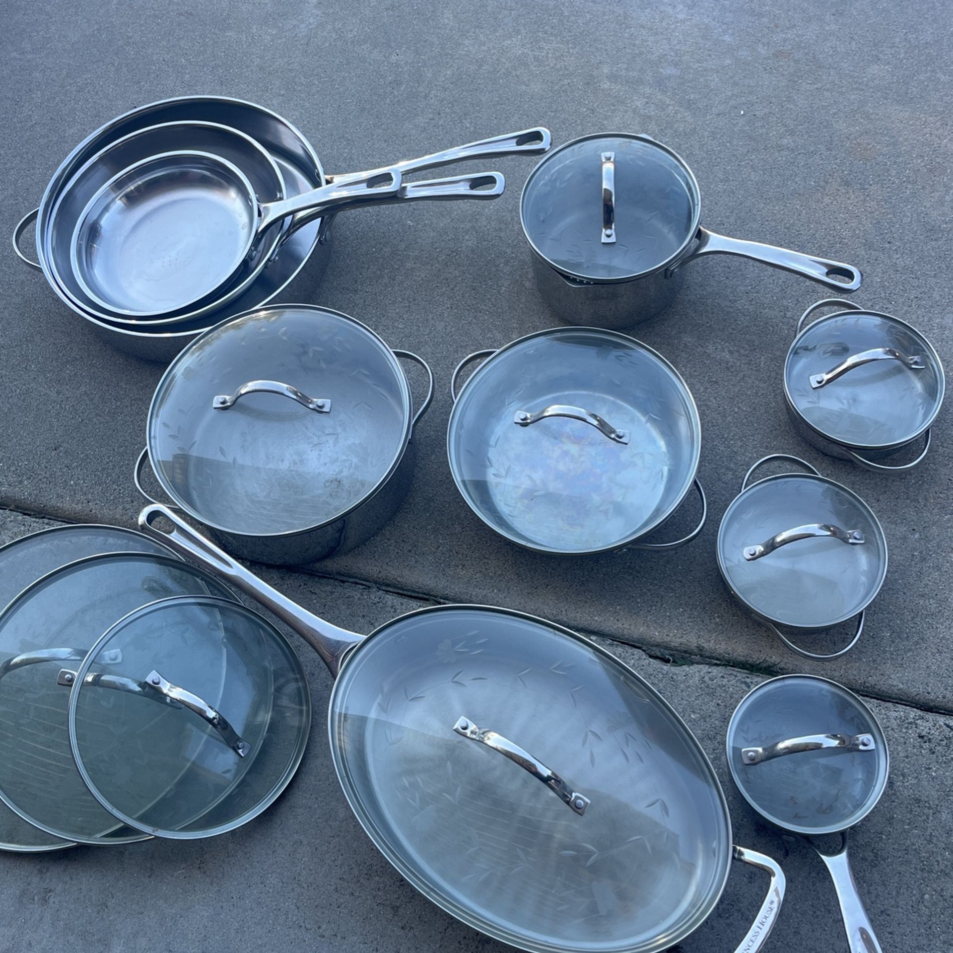 Stainless Steel Princess House Cookware Ised for Sale in Pico Rivera ...