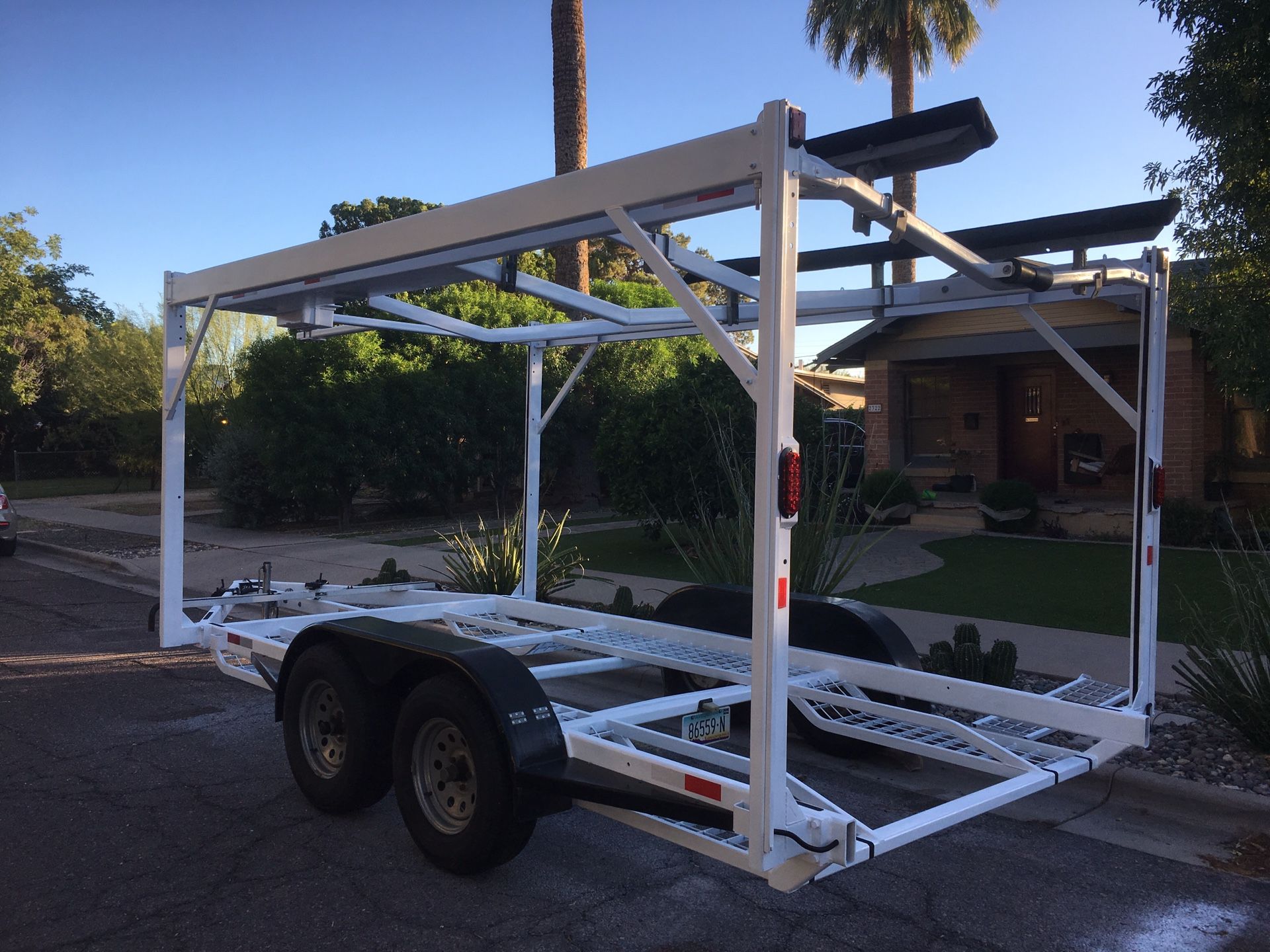 Double Decker Stacker Car and Boat Trailer by Built Rite for Sale in ...