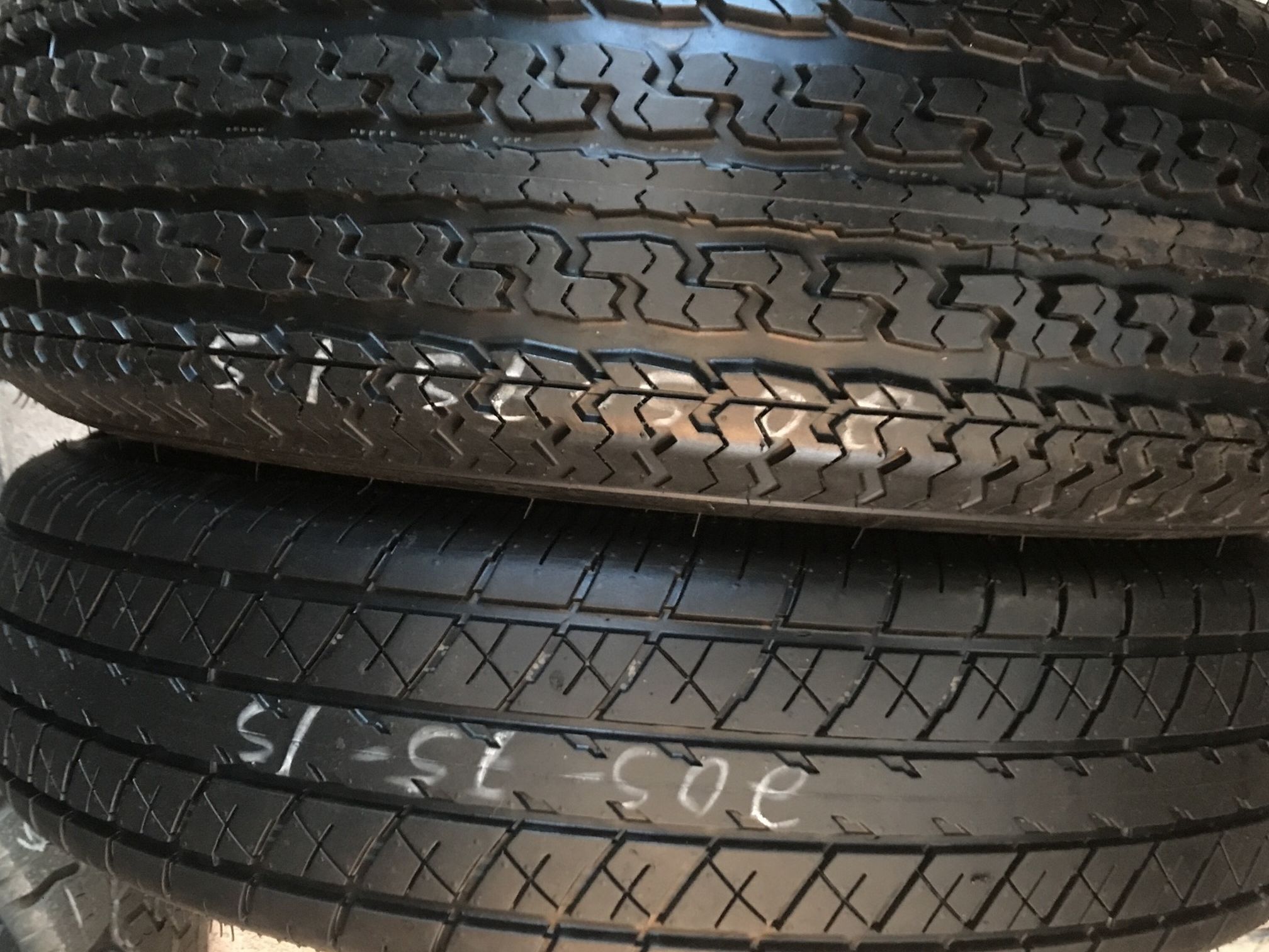 (2) Used Trailer Tires 205 75 15 Excellent Condition ST r15 ...