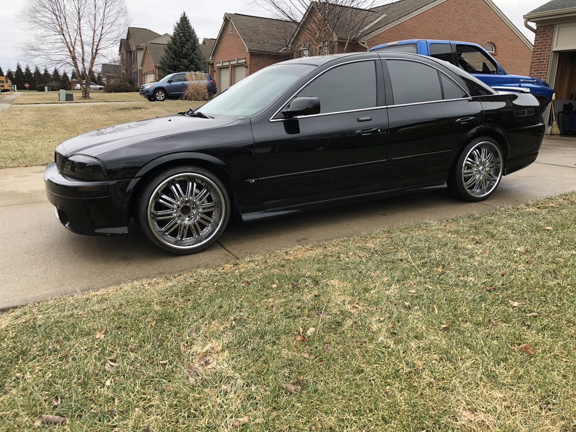 Lincoln Ls Black Rims