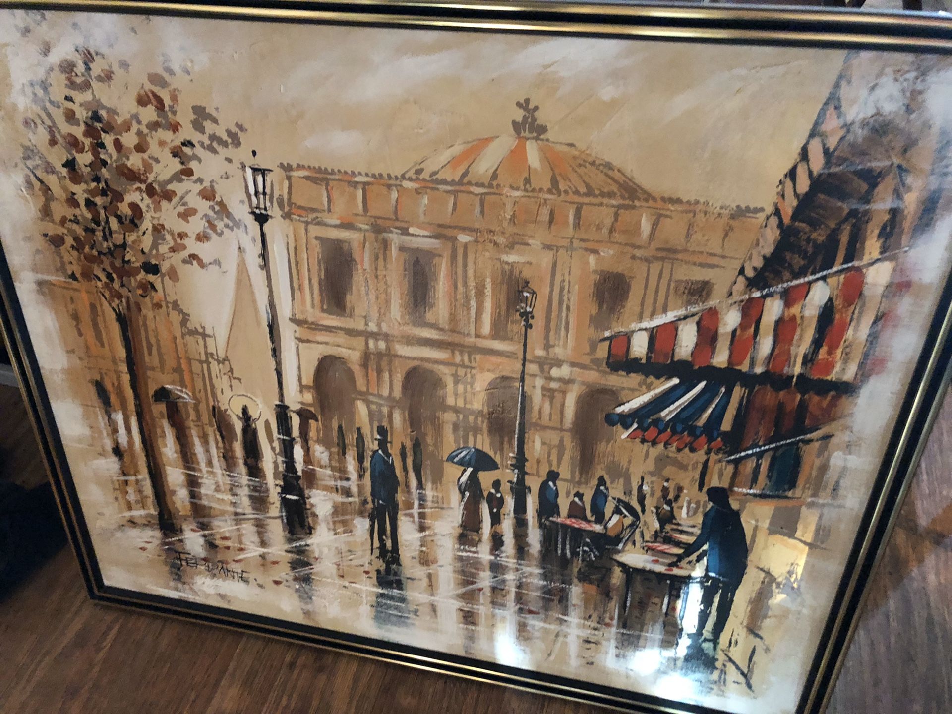 Ferrante Paint On Canvas