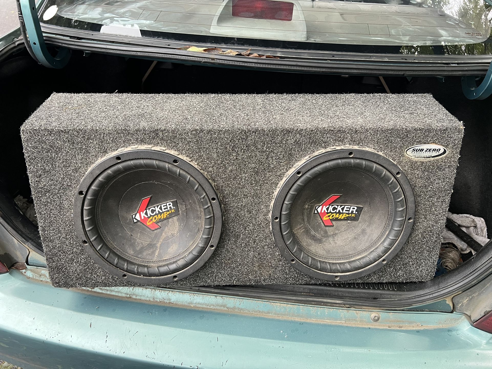2 10” Kicker Comp VRs In Sealed Box. for Sale in Portland, OR - OfferUp