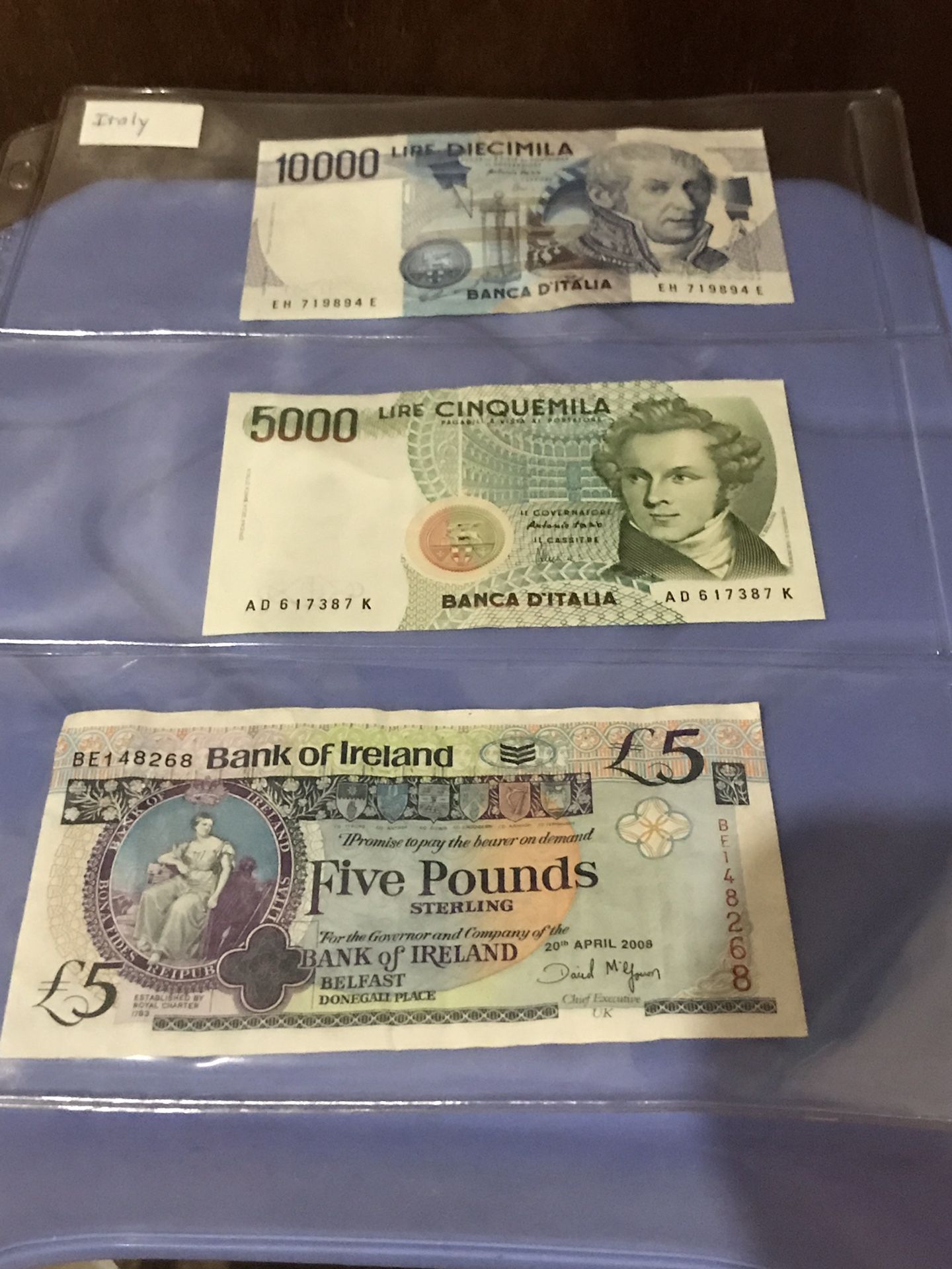 Italian Paper Money