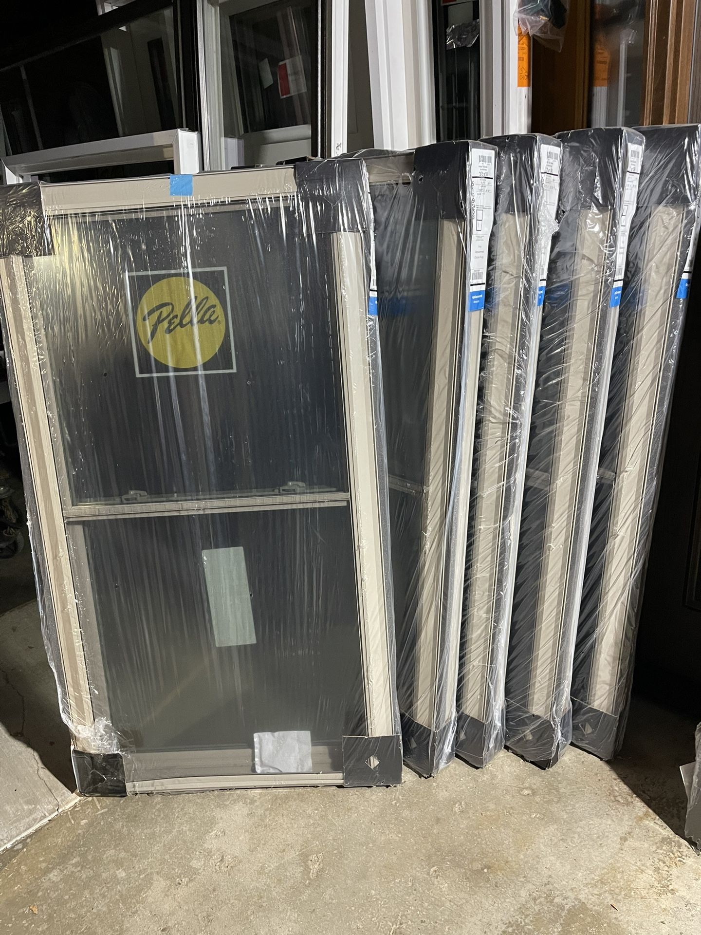 New Windows Pella Sandstone Double Hung Replacement. $220 Each. for ...