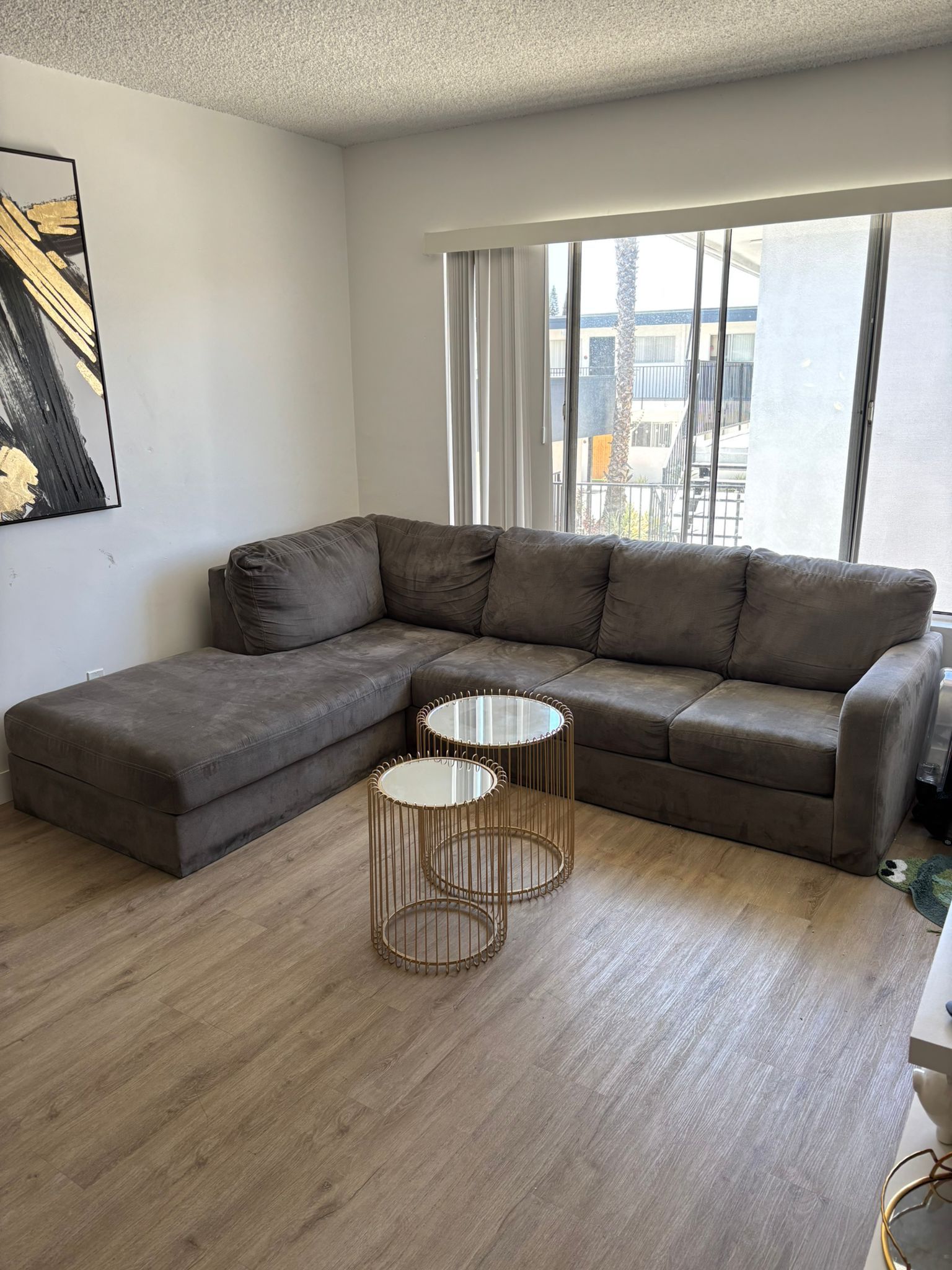 Couch Shape L Gray for Sale in San Diego, CA - OfferUp