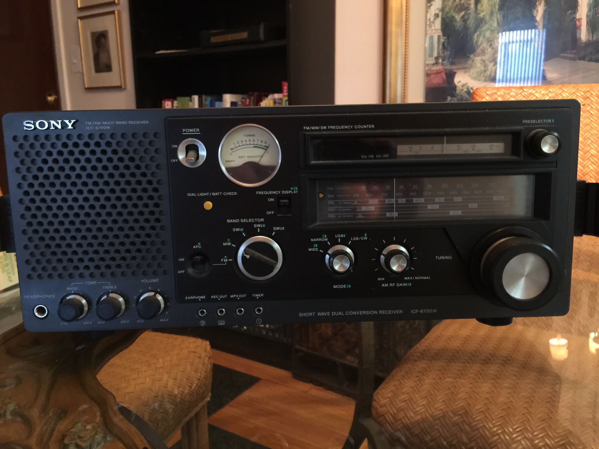 Sony Icf-6700w Short Wave Ham Radio Am/fm/multiband for Sale in ...