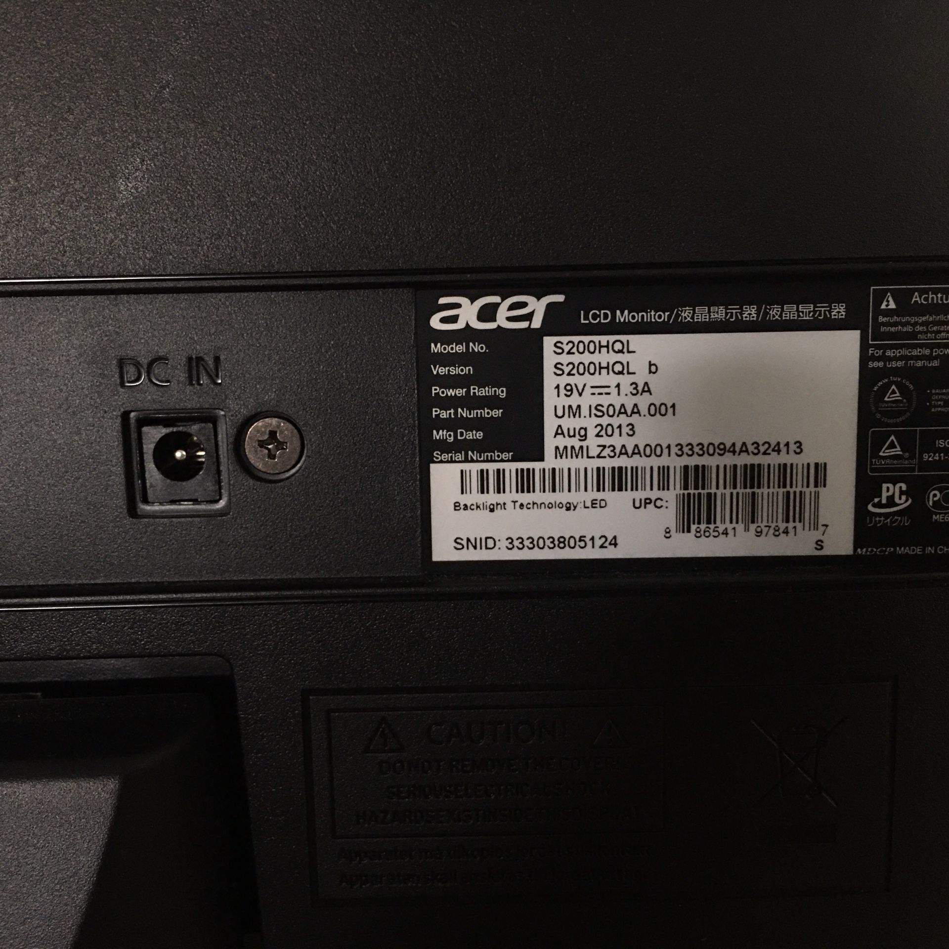Acer monitors in good condition, tested. for Sale in Miami, FL - OfferUp