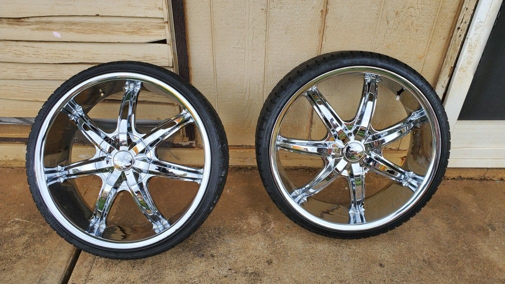 U2 35S 22" Wheels New 225/30/22 Tires with Tire Sensors for Sale in ...