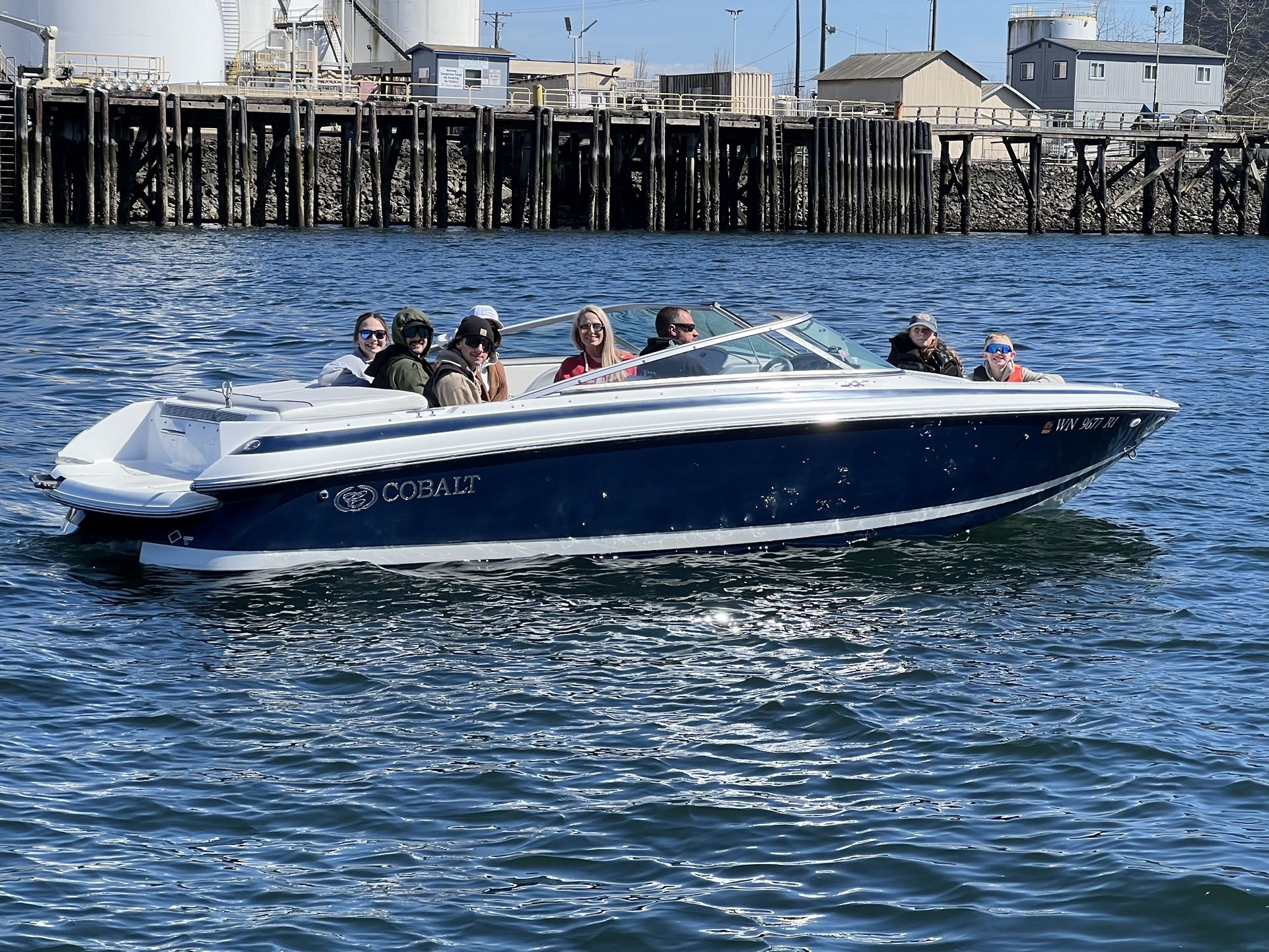 2000 Cobalt 226 23’ Open Bow 8.1 Volvo GXI 420 HP engine fresh water ...