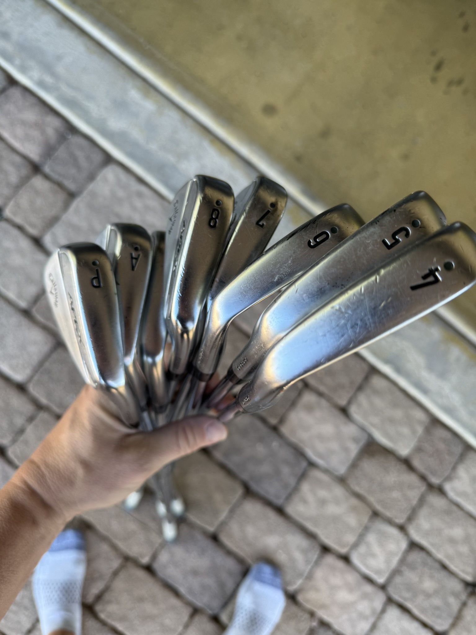 Callaway Apex Pro Golf Clubs - tungsten Irons Set Right Handed 4-P for ...