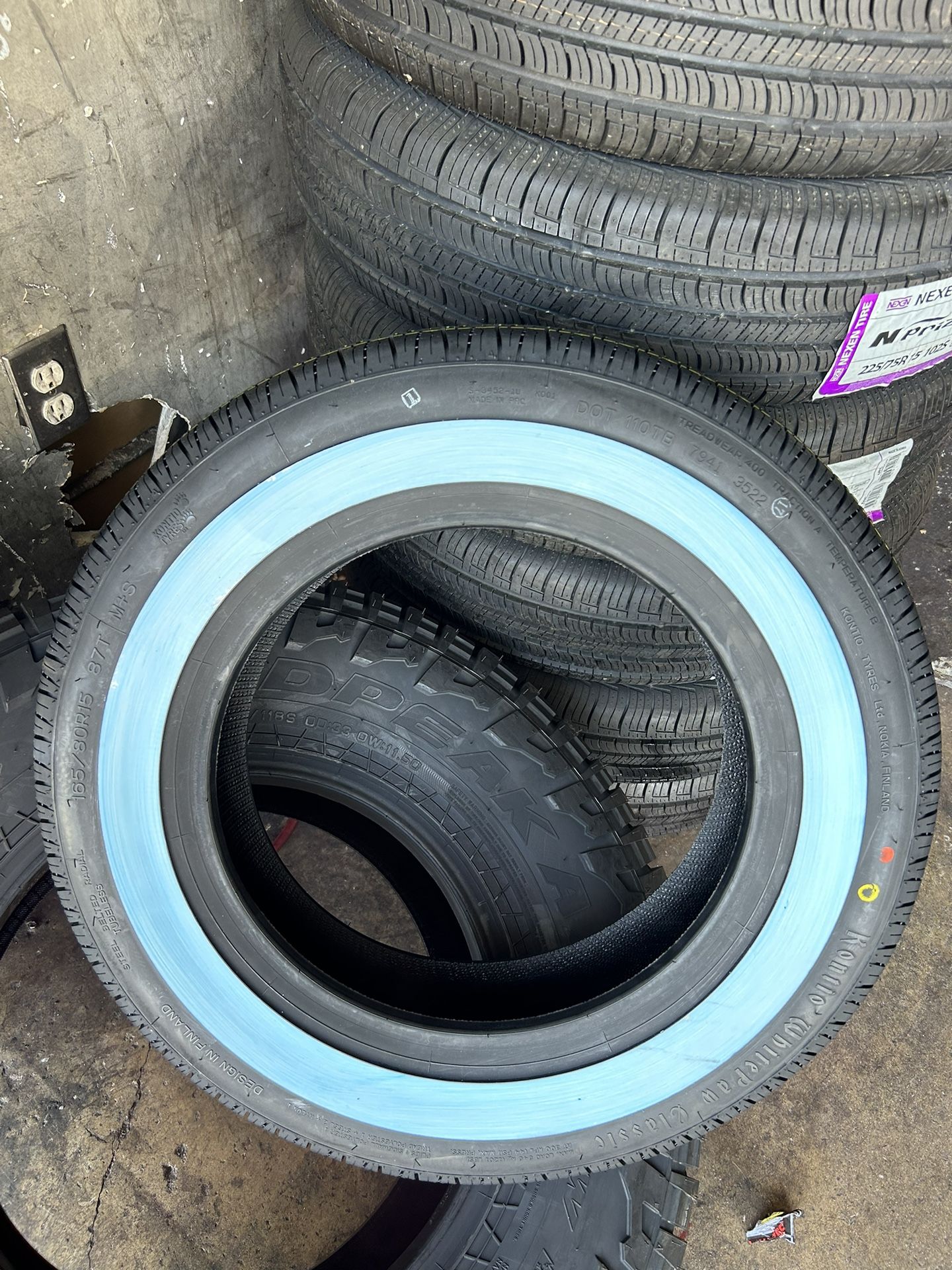 Elegant 14 Inch White Wall Tires Gallery
