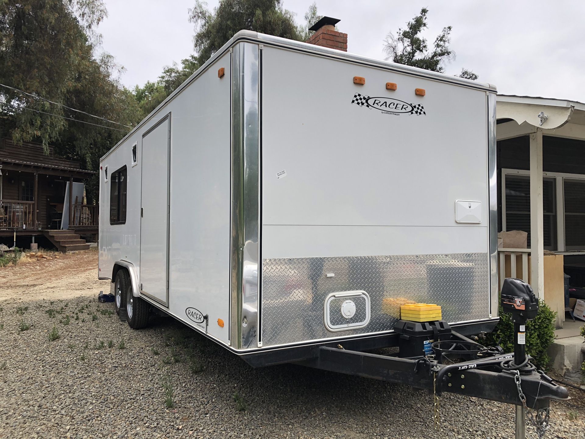 Carson Racer enclosed race trailer 22x8.5 for Sale in Riverside, CA ...