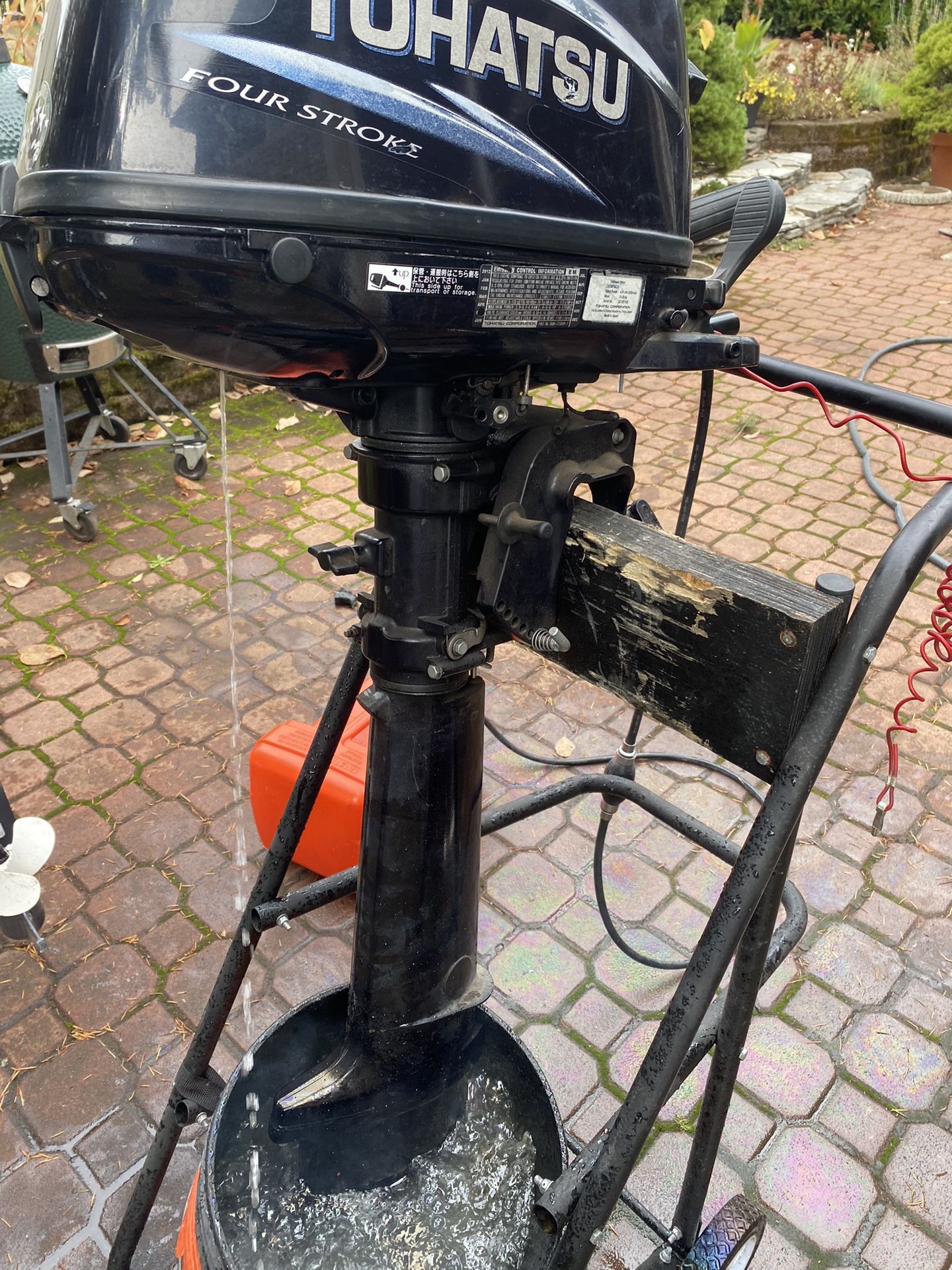 6hp Tohatsu SailPro Outboard Motor 4stroke Extra Long Shaft for Sale in ...