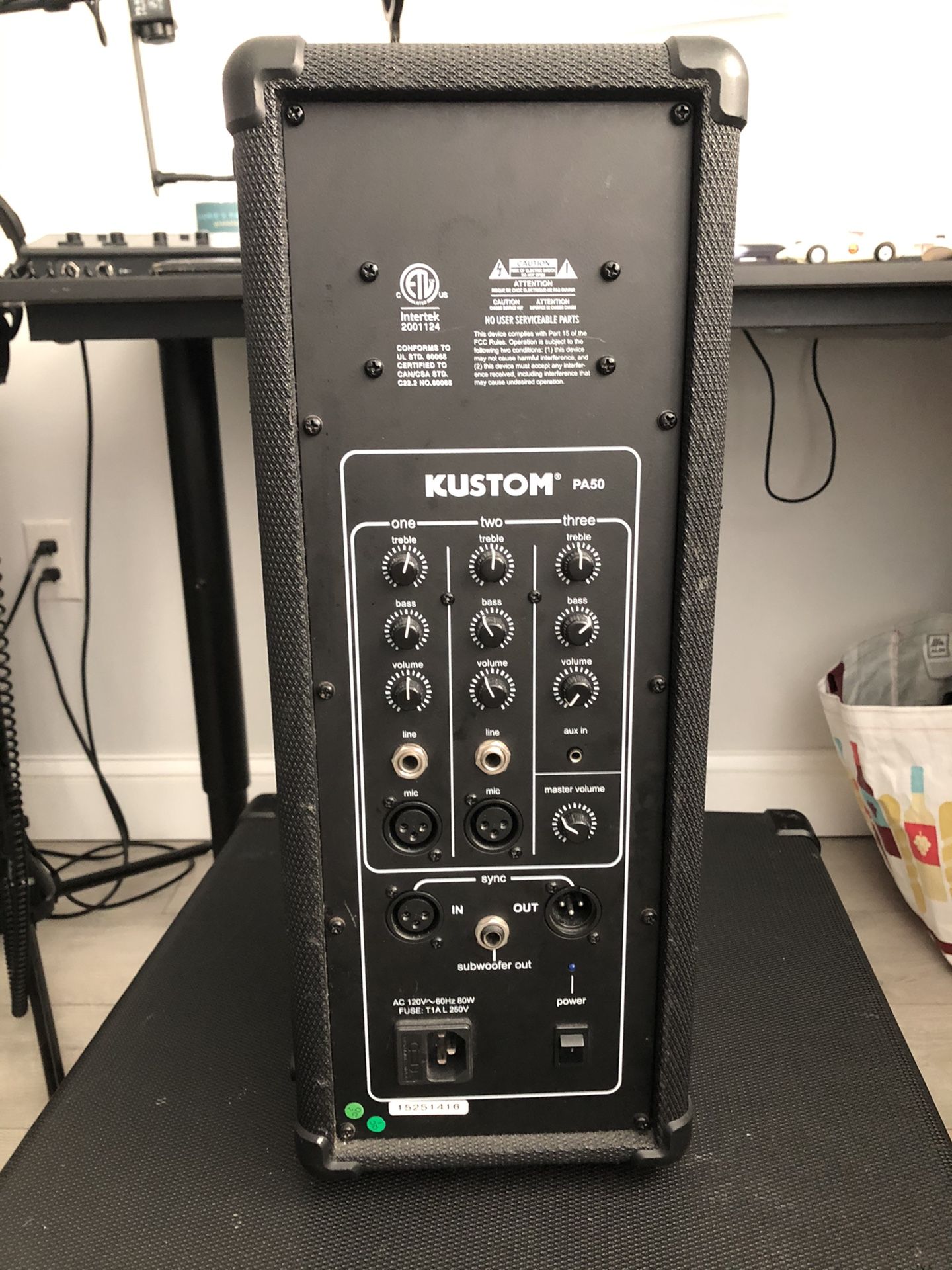 Speakers KUSTOM PA50, PA112-S and KPM10 for Sale in Pembroke Pines, FL ...