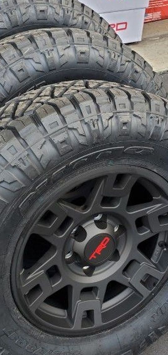 4 Toyota Trd Pro OEM Wheels/rims With Nitto Ridge Grappler 265/70R17 ...